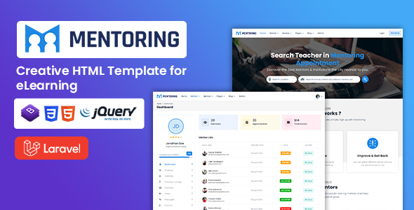 Mentoring – eLearning Laravel Template | ThemeMag